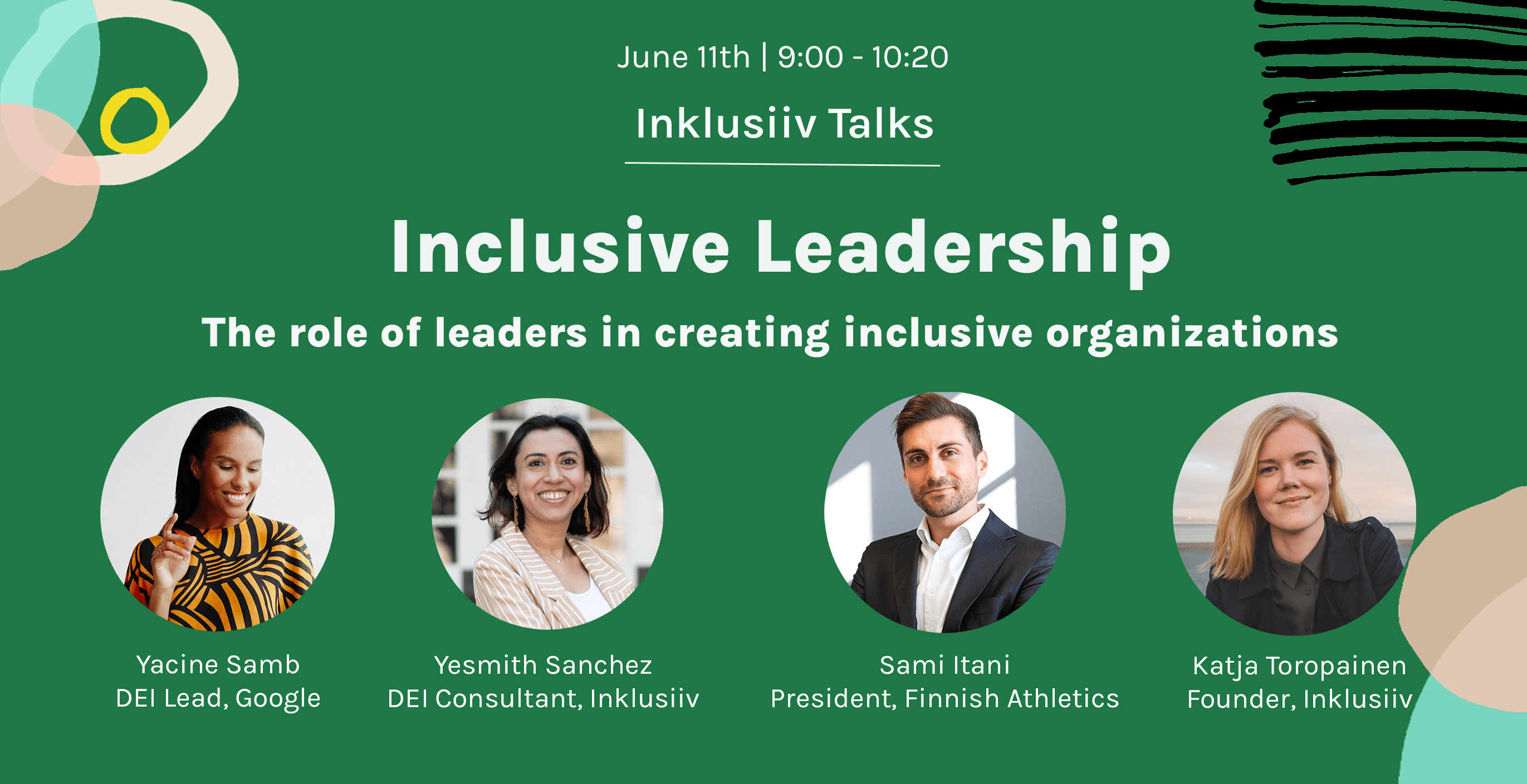 INKLUSIIV TALKS. Inclusive Leadership: Role of leaders in creating ...